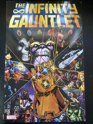 Marvel Comics The Infinity Gauntlet; TPB, By Jeff Starlin - THANOS | eBay