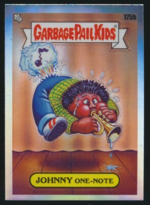 JOHNNY ONE-NOTE 175B 2022 GPK Garbage Pail Kids Chrome Series 5 ...