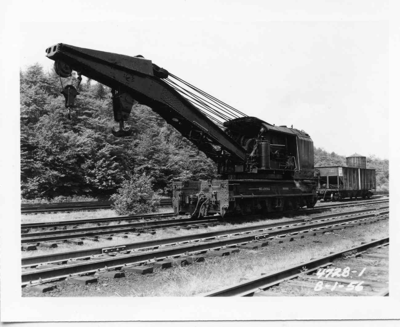 7BB330 RP 1950s/60s? READING RAILROAD ST CLAIR CRANE # 90900 | eBay