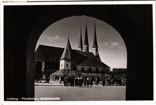 CPA AK Altotting Gnadenkapelle u. Pfarrkirche GERMANY (1400673) | eBay.de