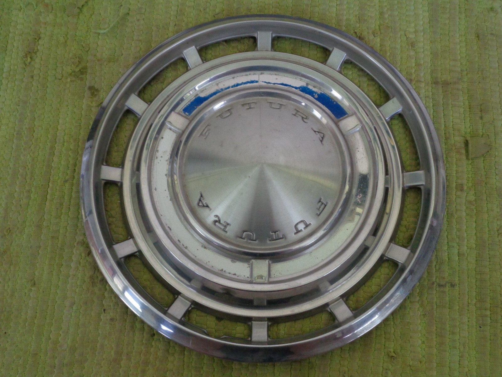 62 63 Ford Falcon Furura Hub Caps 13" Set of 4 Wheel Covers Hubcaps ...