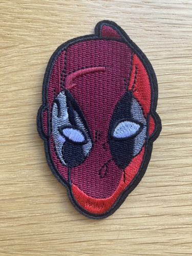 Deadpool Embroidered Iron On Patch 3.5" x 2" Free Shipping New Marvel X ...
