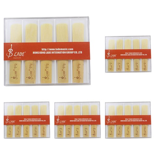 10Pcs Alto Sax Reeds Portable Strength 1.5-3.5 Saxophone Reeds for ...