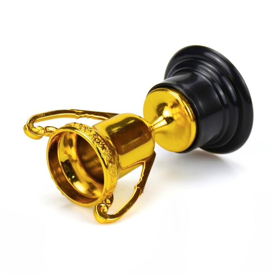 50 Pack Mini Trophies for Awards, Plastic Gold Award Trophy Cups for ...