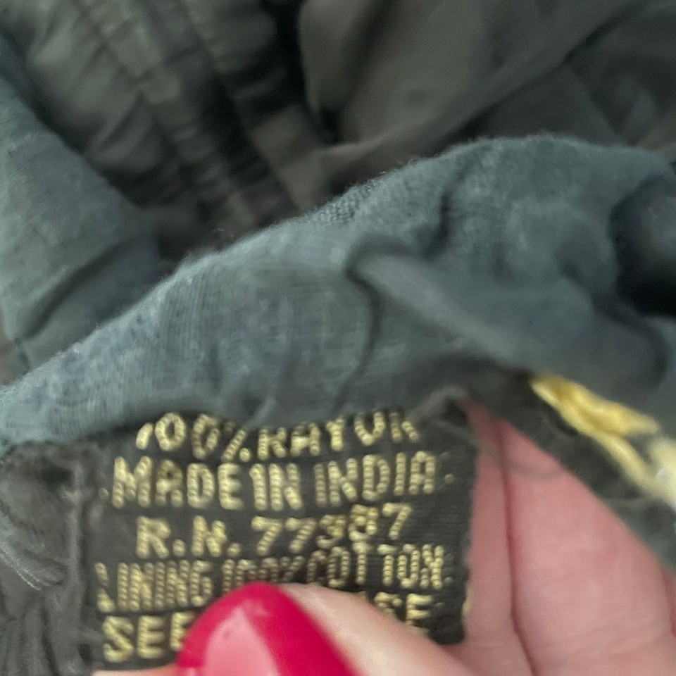 GoldStar Women Maxi Skirt Black Chiffon Overlay Adjustable Whimsigoth ...