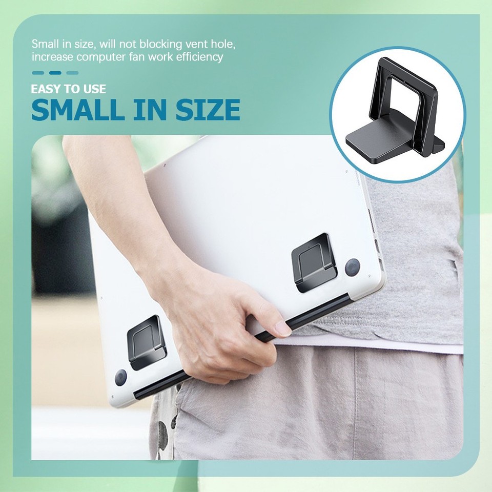 1 Pair Laptop Stand Foldable Laptop Riser Laptop Airflow Stand Laptop ...