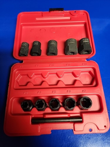 Craftsman Die Hard Twist Socket Set Damaged Lug Nut Extractor Tools | eBay