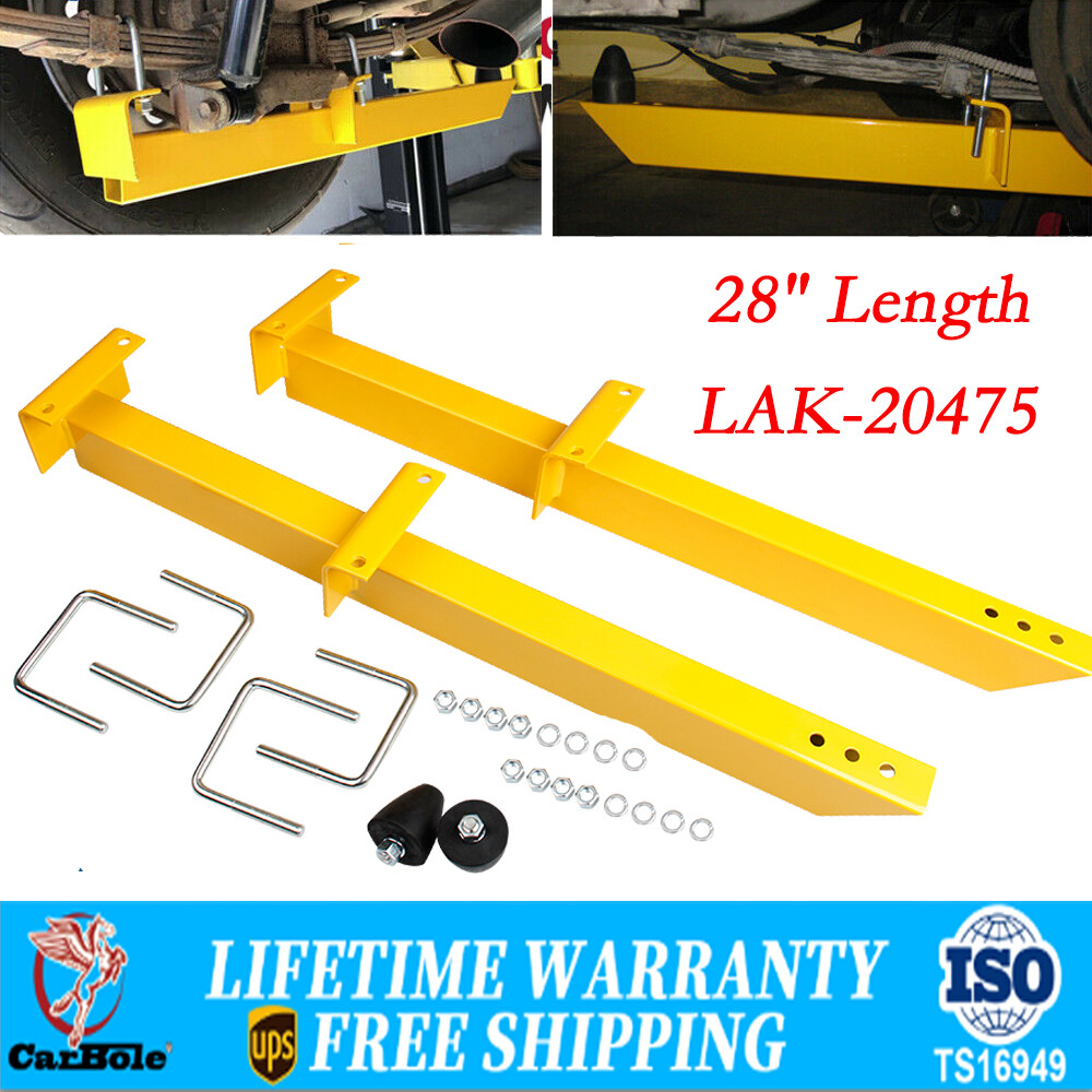 A Pair 28" Heavy Duty 770501 Traction Bracket Bars Suspension Plated ...