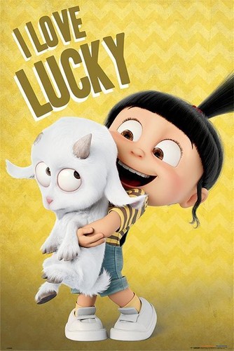 Merchandising Minions: Pyramid - Despicable Me 3 - I Love Lucky (Poster ...