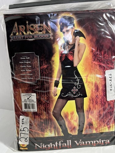 Vampire Nightfall Vampira Countess Gothic Fancy Dress Up Halloween ...