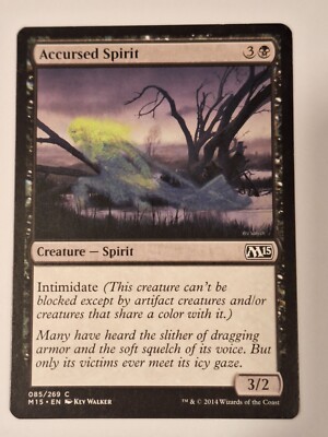 Accursed Spirit - Magic 2015 Core Set M15 - Magic the Gathering MTG ...