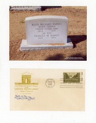 Keith Richard Barney- Signed Color Photograph with Transmittal Envelope ...