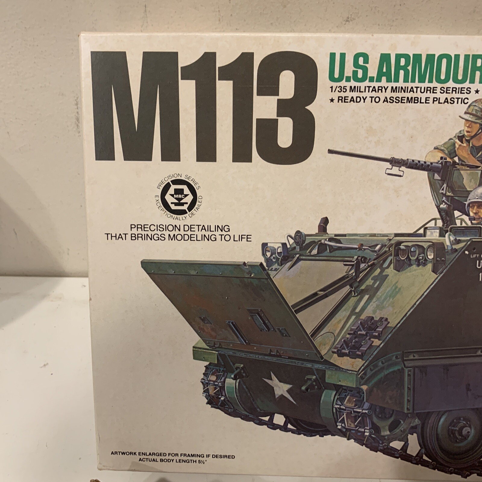 Tamiya M113 U.S Armoured Personnel Carrier 1/35 model kit No. MM-140A ...