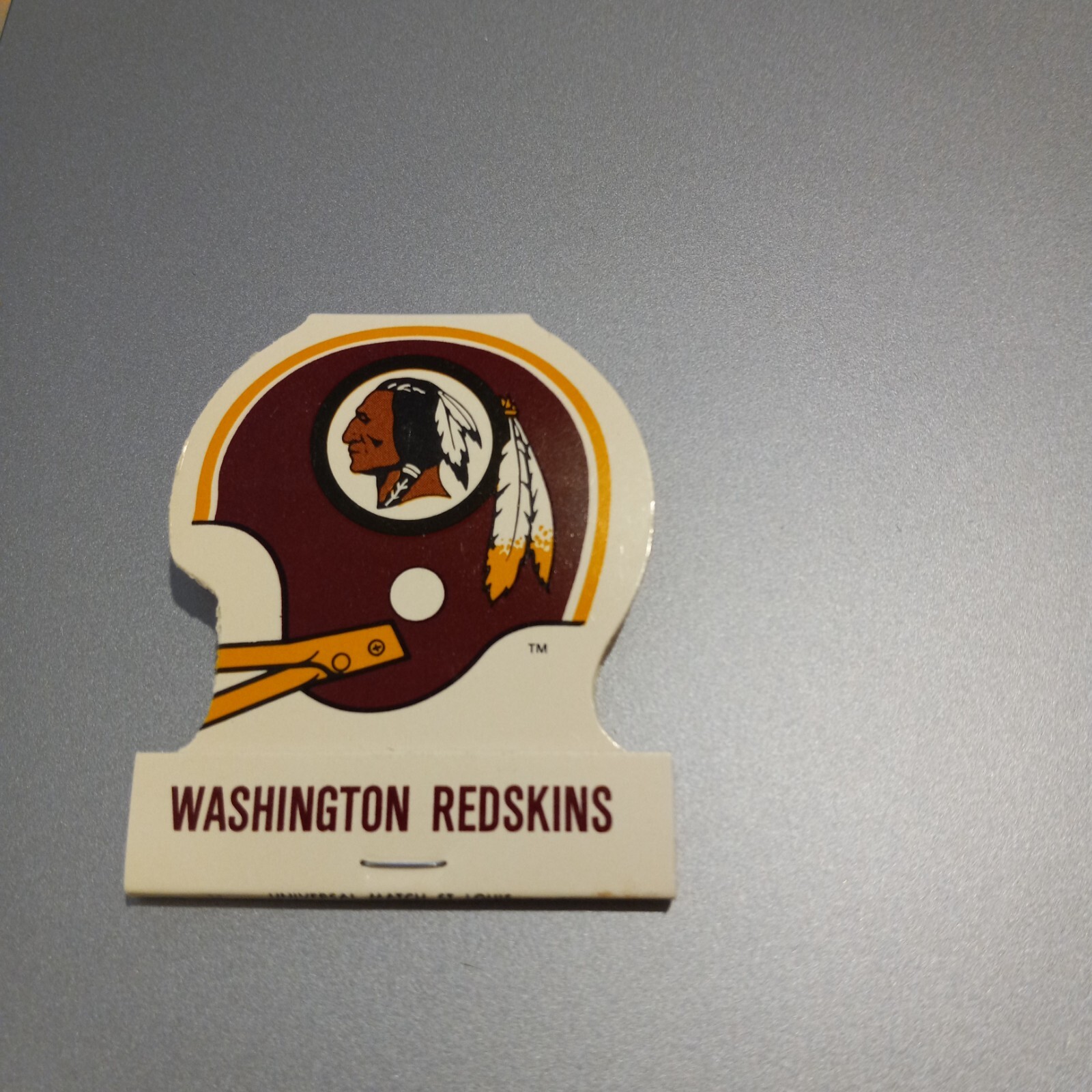 Vintage WASHINGTON REDSKINS 1981 Schedule Matches | eBay