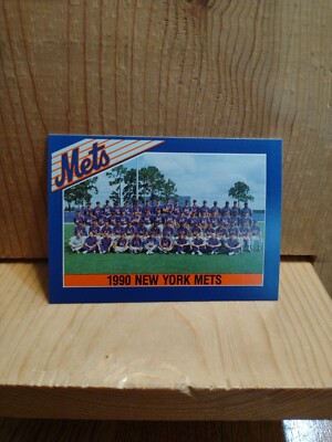 1990 Khan's Corn Dogs! Baseball Series NEW YORK METS TEAM BOX69 | eBay