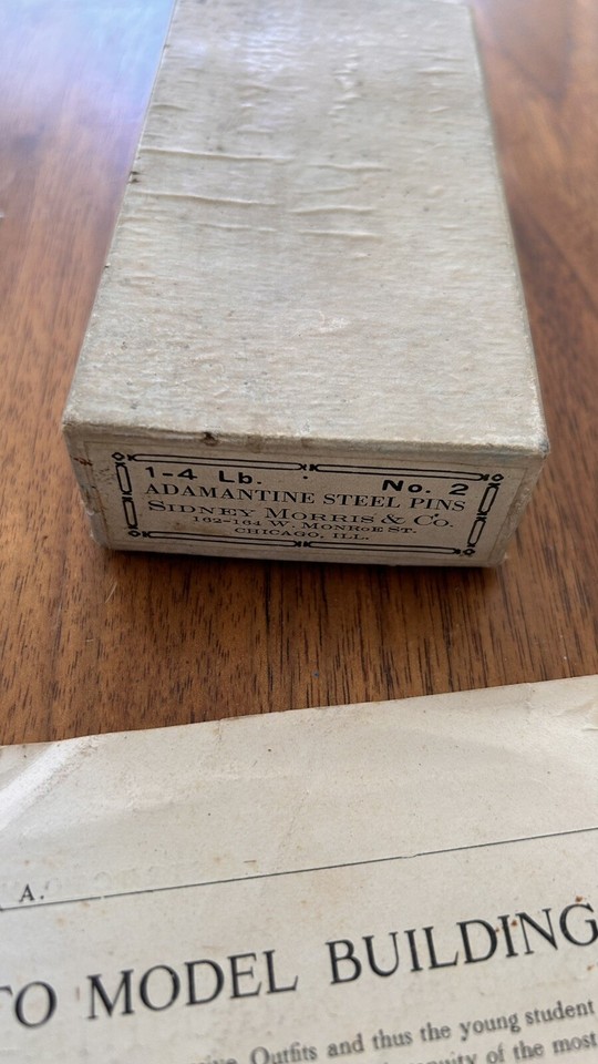 Vintage Early 1900s Structo Erector Set / Model Construction Outfits W ...