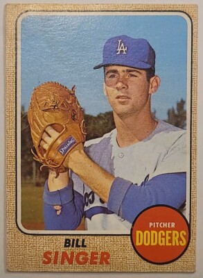1968 Topps Baseball Card #249 Bill Singer | eBay