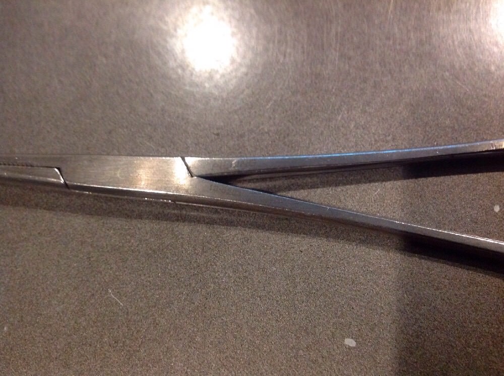 Pilling Doyen Clamp Curved Diagonal Serrated 9" Ref 185204 | eBay