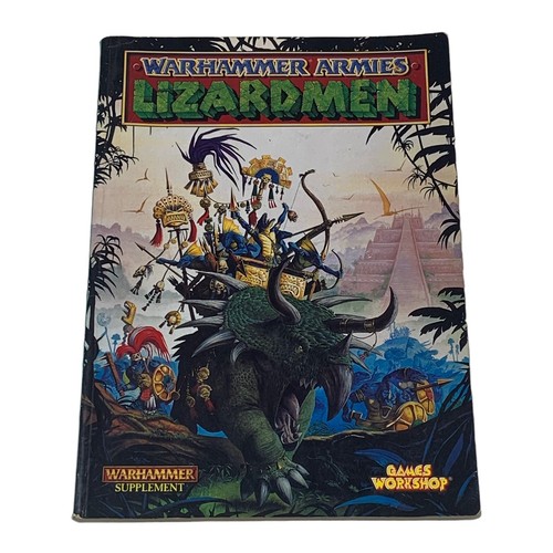 Warhammer Armies 40k Fantasy Lizardmen Codex / Supplement Games ...