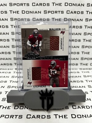 2002 Playoff Rookie Tandems #RT2 Travis Stephens Marquise Walker ...
