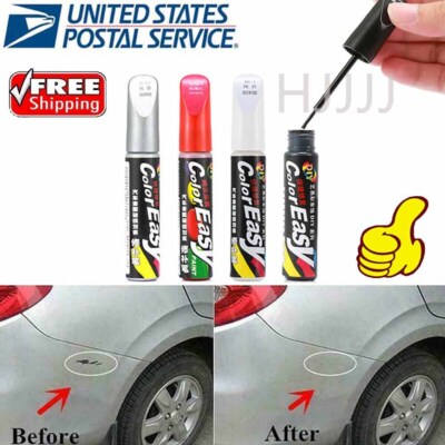 DIY Auto Paint Repair Pen Brush Car Clear Scratch Remover Touch Up Pens ...