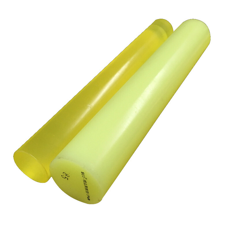 Diameter 8-40mm PU Polyurethane Solid Round Rod Bar Elastic Shock ...