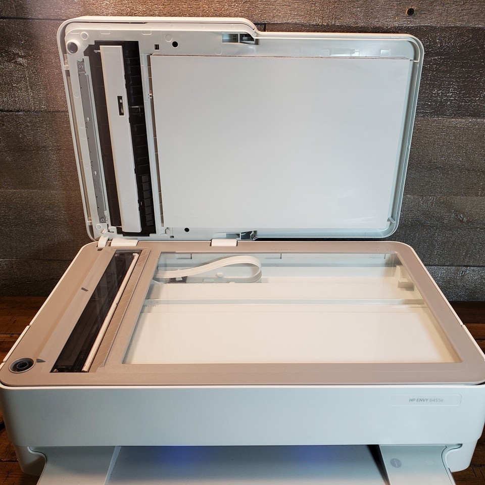 HP - ENVY 6455e Wireless All-In-One Inkjet Printer New Ink Installed ...