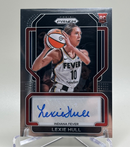 2022 Panini WNBA Prizm LEXIE HULL RC Rookie AUTO Autograph Signature ...