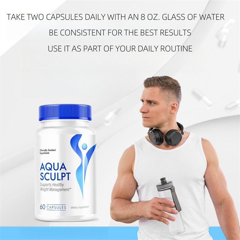 1-3PACK Aqua Sculpt Capsules-Weight Management Supplement (60 Capsules ...