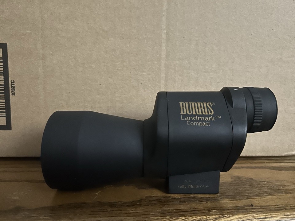 Burris 20x 50mm Compact Spotter Scope With Original Carrying Case Pre ...