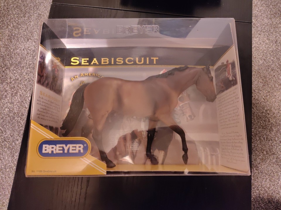 Breyer An American Legend Seabiscuit Horse Figure 2003 Reeves Item No ...
