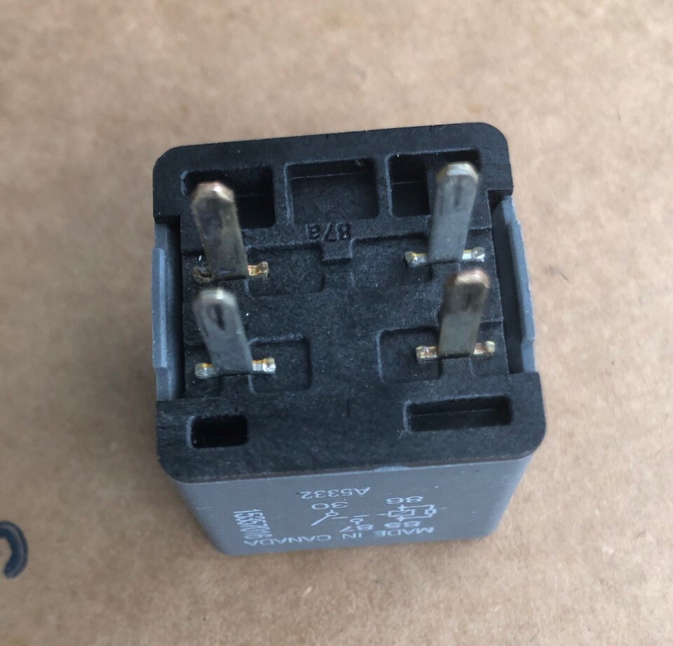 (1pc) Used Ford Freestar Mustang 4- pin relay (P6STD) (7016) 3F2T ...