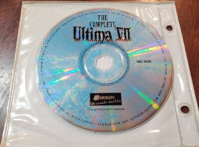 The Complete Ultima VII 7 - PC Computer CD Origin Video Game (Disc Only ...