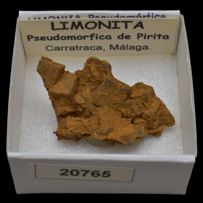 LIMONITA Pseudomorfica de pirita (Carratraca, Malaga) #20765 / Limonite | eBay
