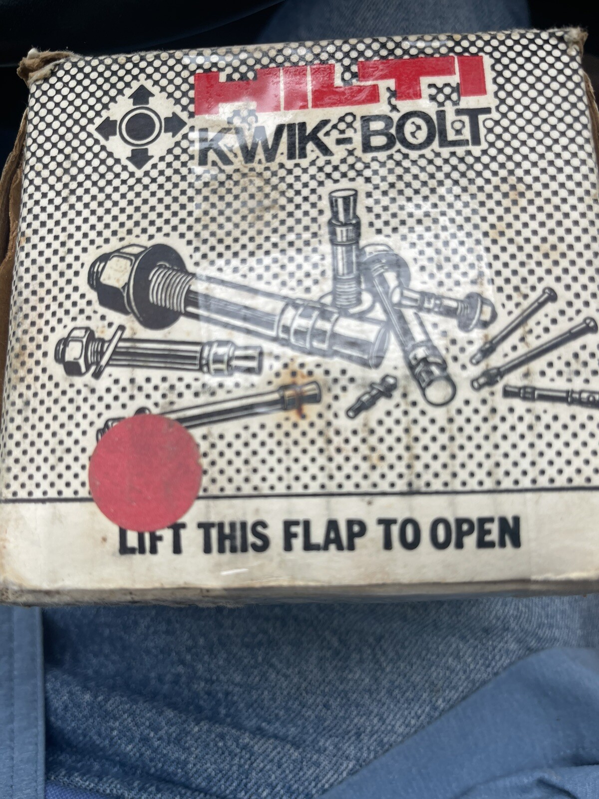 HILTI KB11 ANCHOR EXPANSION KWIK BOLT II 1/4 X 2-1/4 AISI 1033 (LOT OF ...