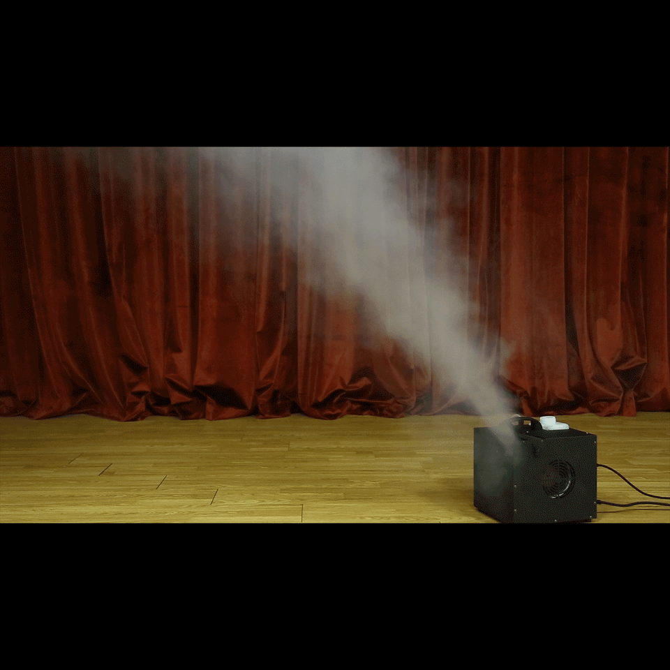 1500W DMX Low Profile Hazer Haze Smoke Fog Machine Theater Stage Effect ...
