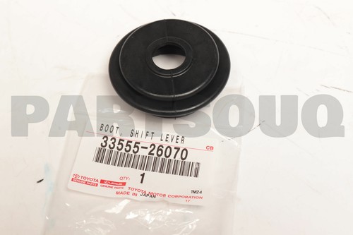 3355526070 Genuine Toyota BOOT, SHIFT LEVER 33555-26070 | eBay