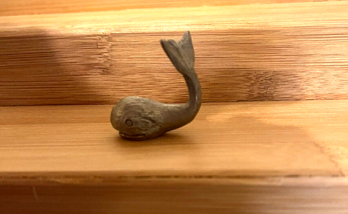 1.25" Spoontiques Miniature Pewter Whale Figurine | eBay