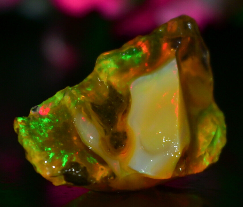 Natural Ethiopian Large Size Opal Rough 23.70 Cts Welo/Multi Fire ...