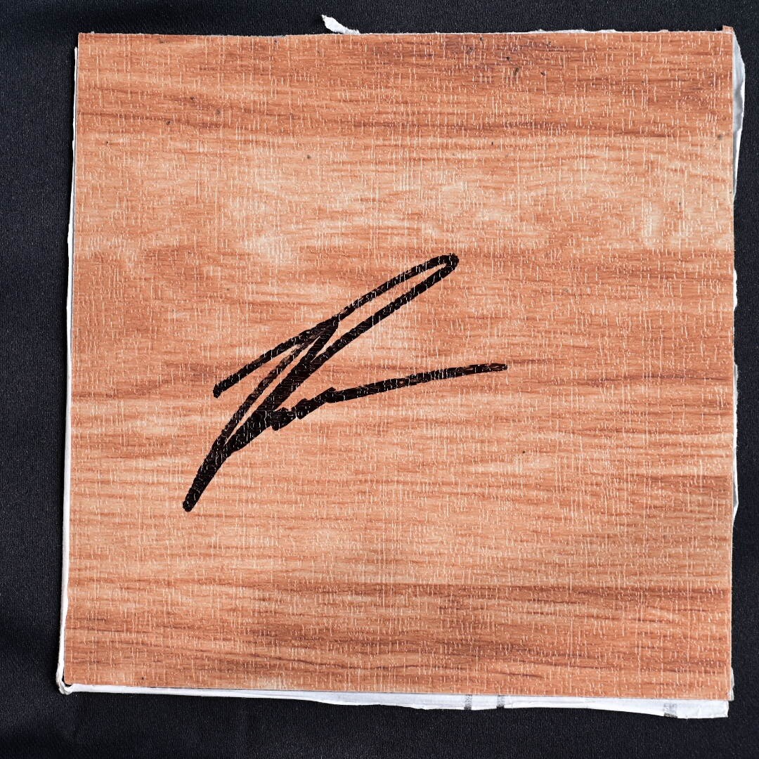 RON RONALD HOLLAND NBA DRAFT SIGNED AUTOGRAPHED FLOORBOARD PROOF COA | eBay
