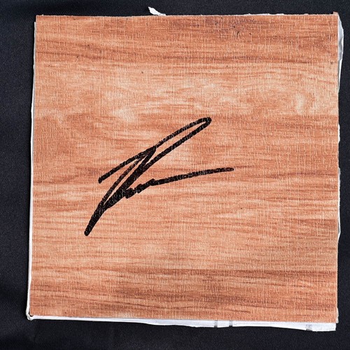 RON RONALD HOLLAND NBA DRAFT SIGNED AUTOGRAPHED FLOORBOARD PROOF COA | eBay