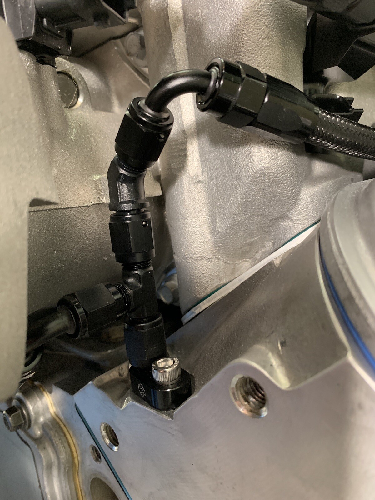 LSA ZL1 Steam Vent Kit 4 AN / Assembled Coolant Crossover Kit LSA ...