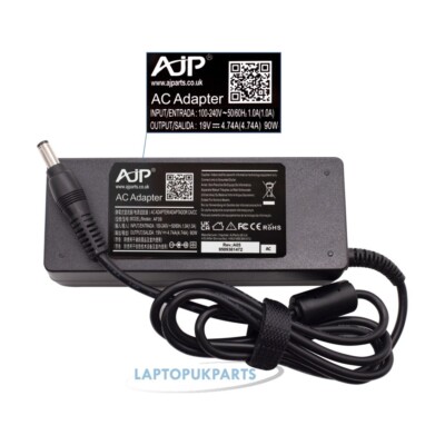 Toshiba Tecra A6-SP561 Replacement Laptop Adapter 90W AC Charger Power ...