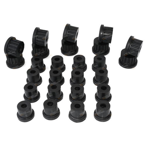 Front + Rear Rubber Leaf Spring Bush Kit for Sierra SJ410 SJ413 LJ50 ...