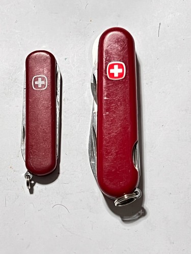 Lot of 2 Wenger Swiss Army knives - Handyman - Esquire | eBay