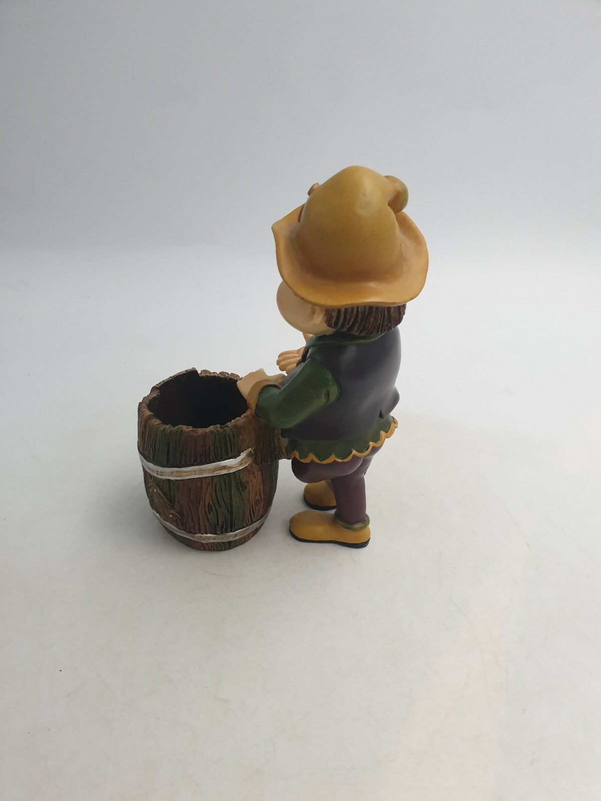 Terra Lavartica Laaf Collection Goblin Gnome Figurine Planter W/Barrel ...