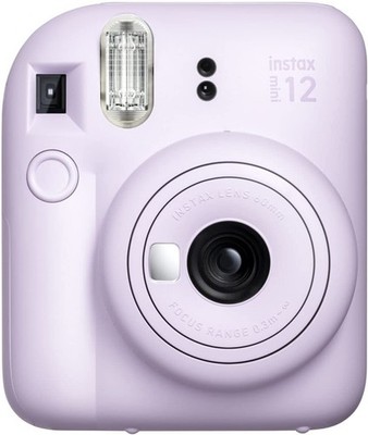 NOT WORKING!! Fujifilm Instax Mini 12 Fuji Instant Film Camera Lilac ...