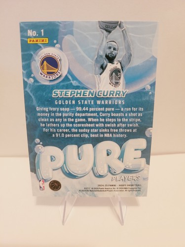 2024-25 Panini NBA Hoops - Pure Players #1 Stephen Curry | eBay