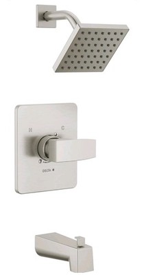 Open Box Delta Modern Monitor 14 Series Tub and Shower Trim Kit T14467 ...