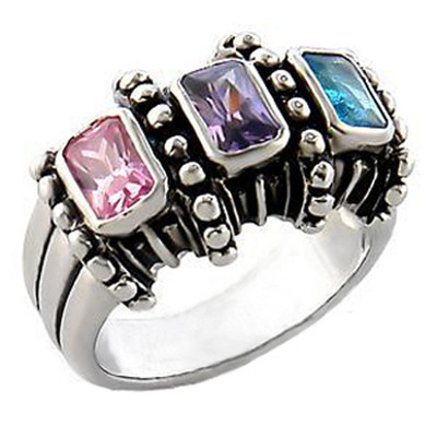 Pride Shack - Bi Pride Jumbo Gem Ring - LGBT - Bisexual Pride Flag ...